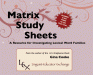 LEX™ Matrix Study Sheets Volume 1 | Linguist~Educator Exchange